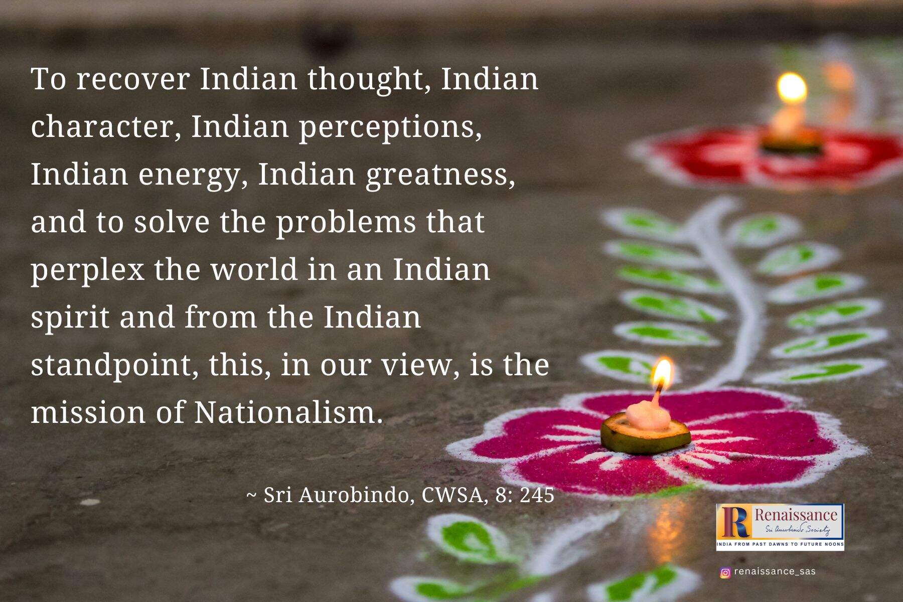 The Ideal of Indian Nationalism - Sri Aurobindo