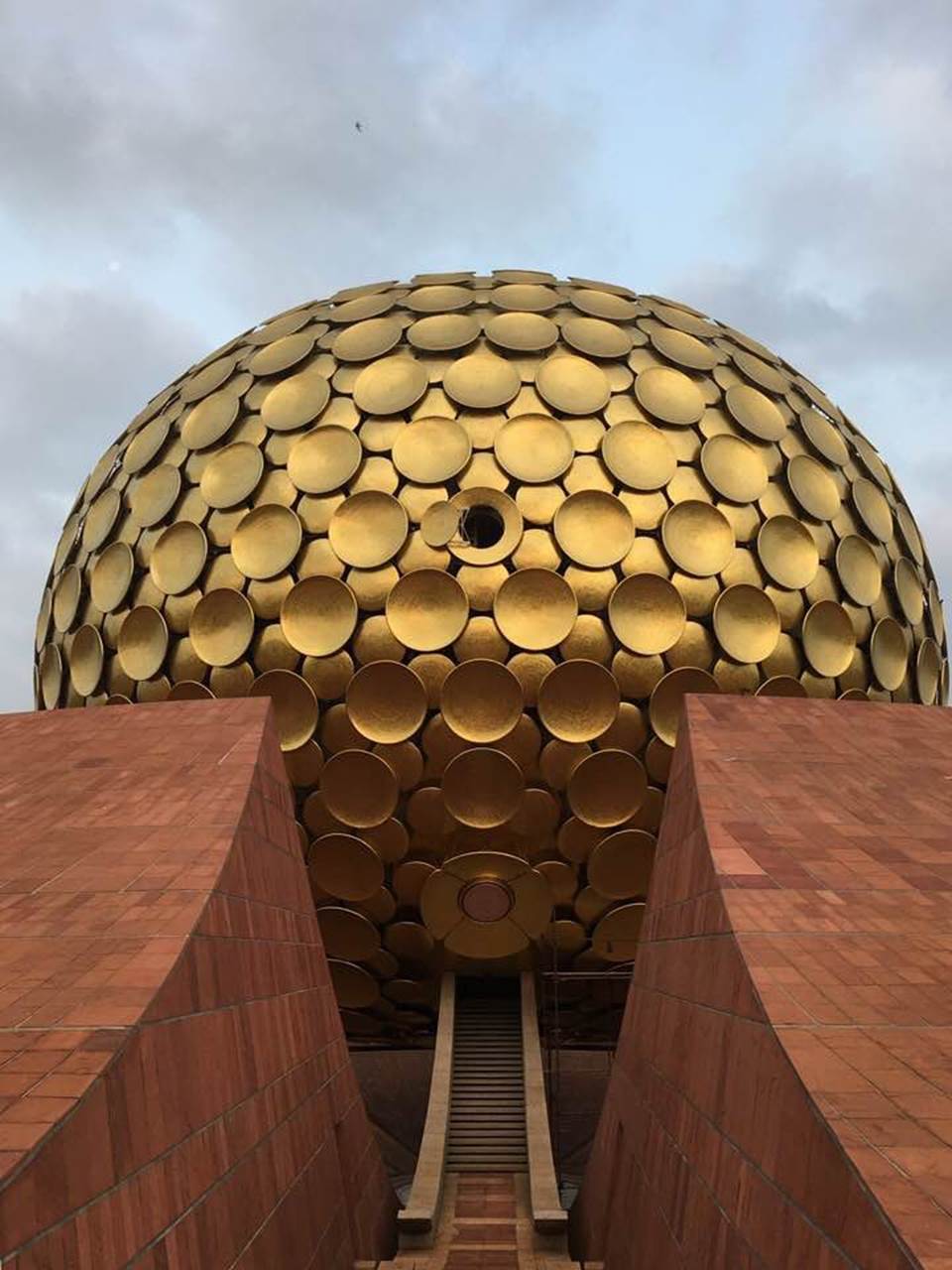 A Special Door at Matrimandir - Manoj Pavitran