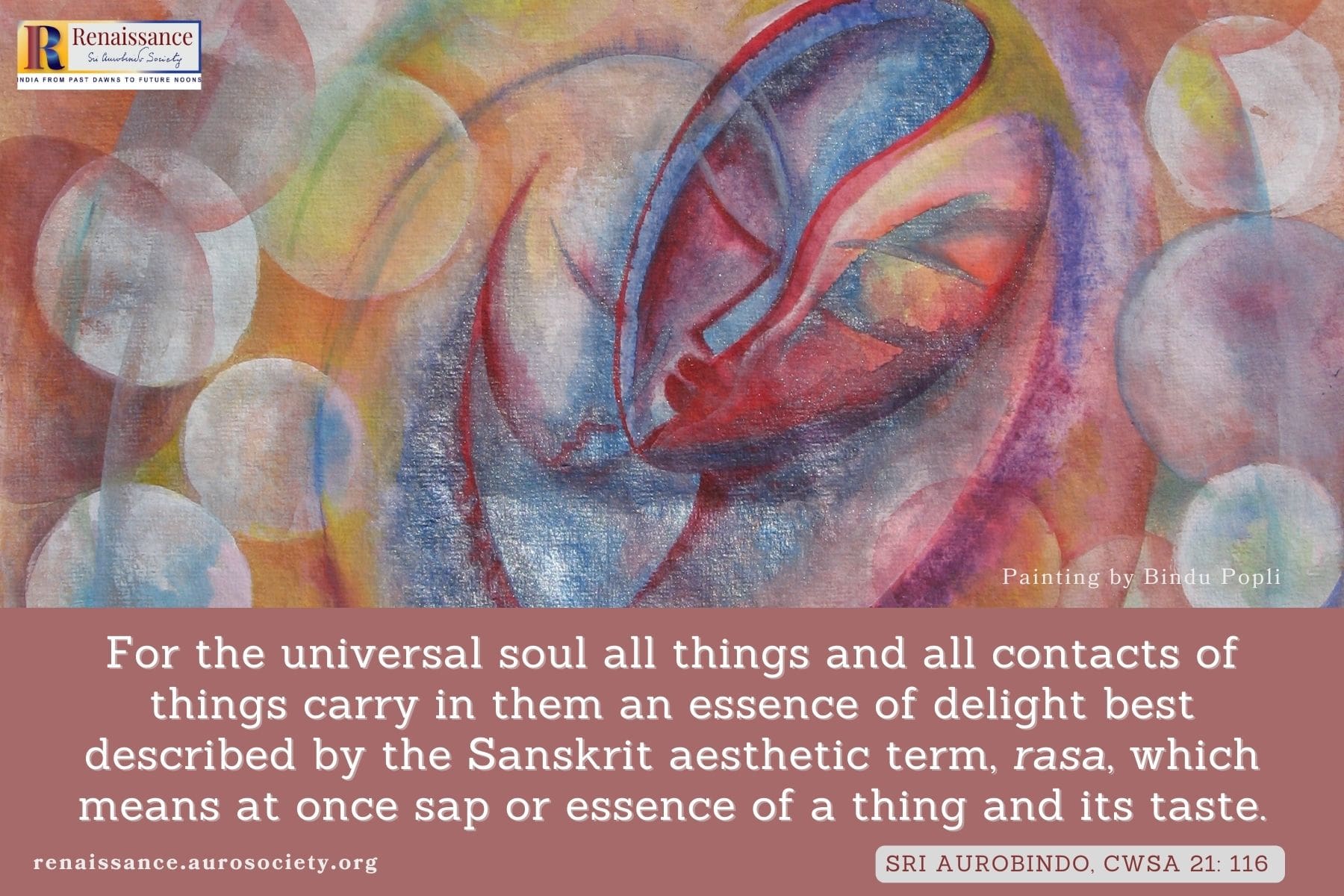 Rasa: Its Meaning and Scope – 2 - V. K. Gokak