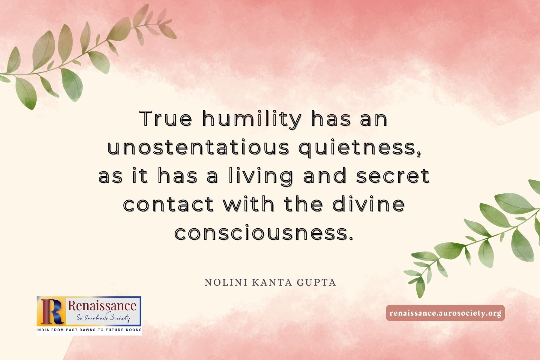 True Humility – “A Living and Secret Contact with the Divine ...