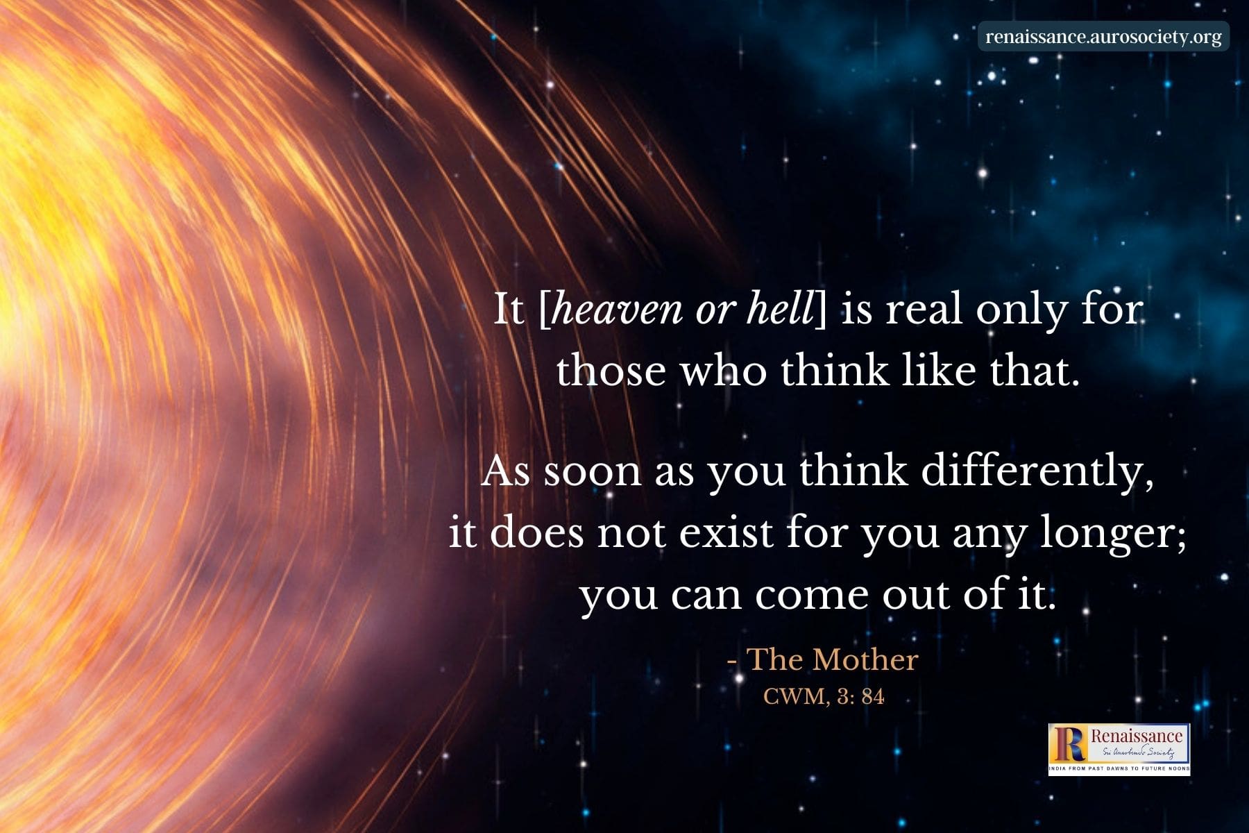 Heaven and Hell Created by Religions - The Mother