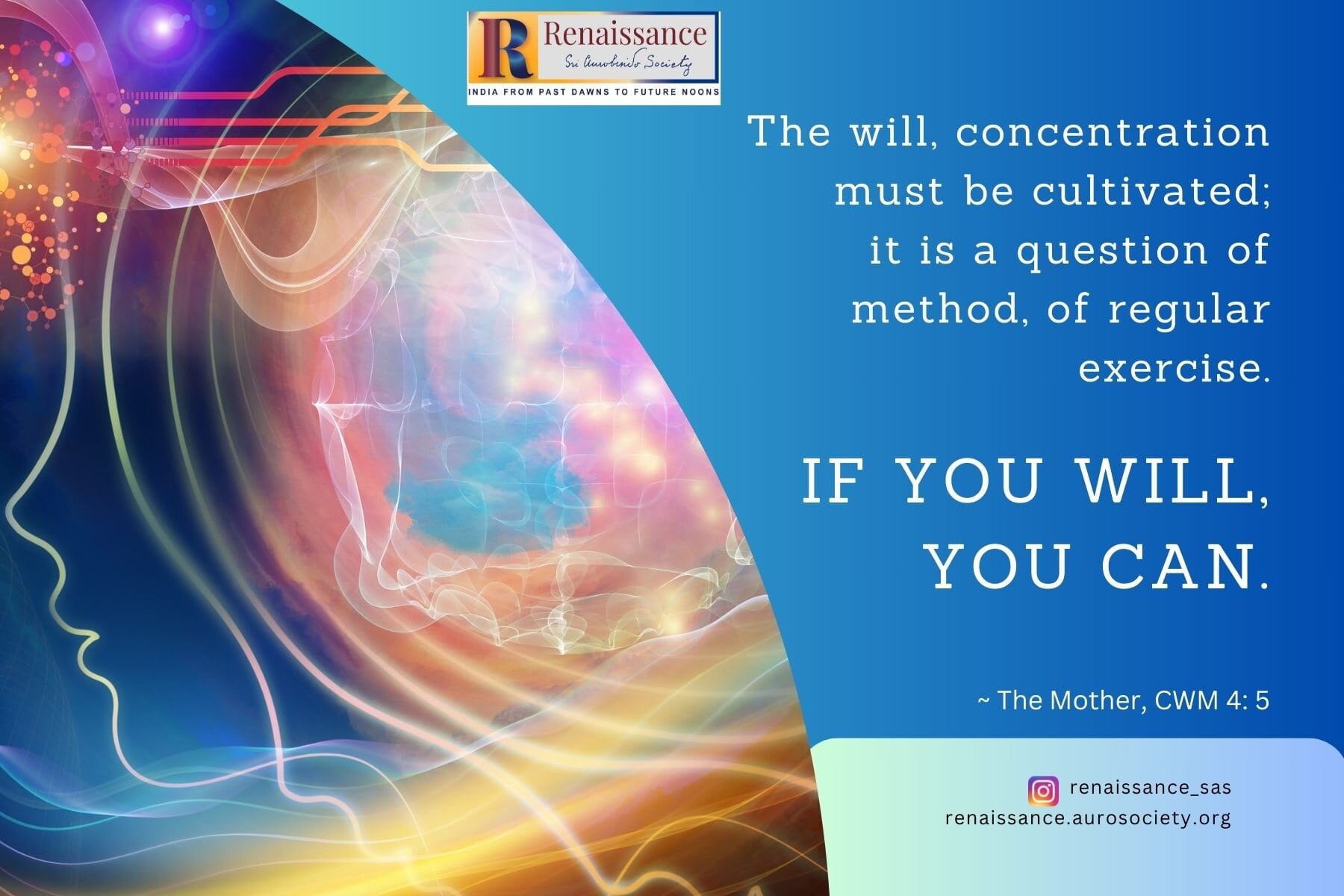 On Concentration, Interest and Attention - The Mother