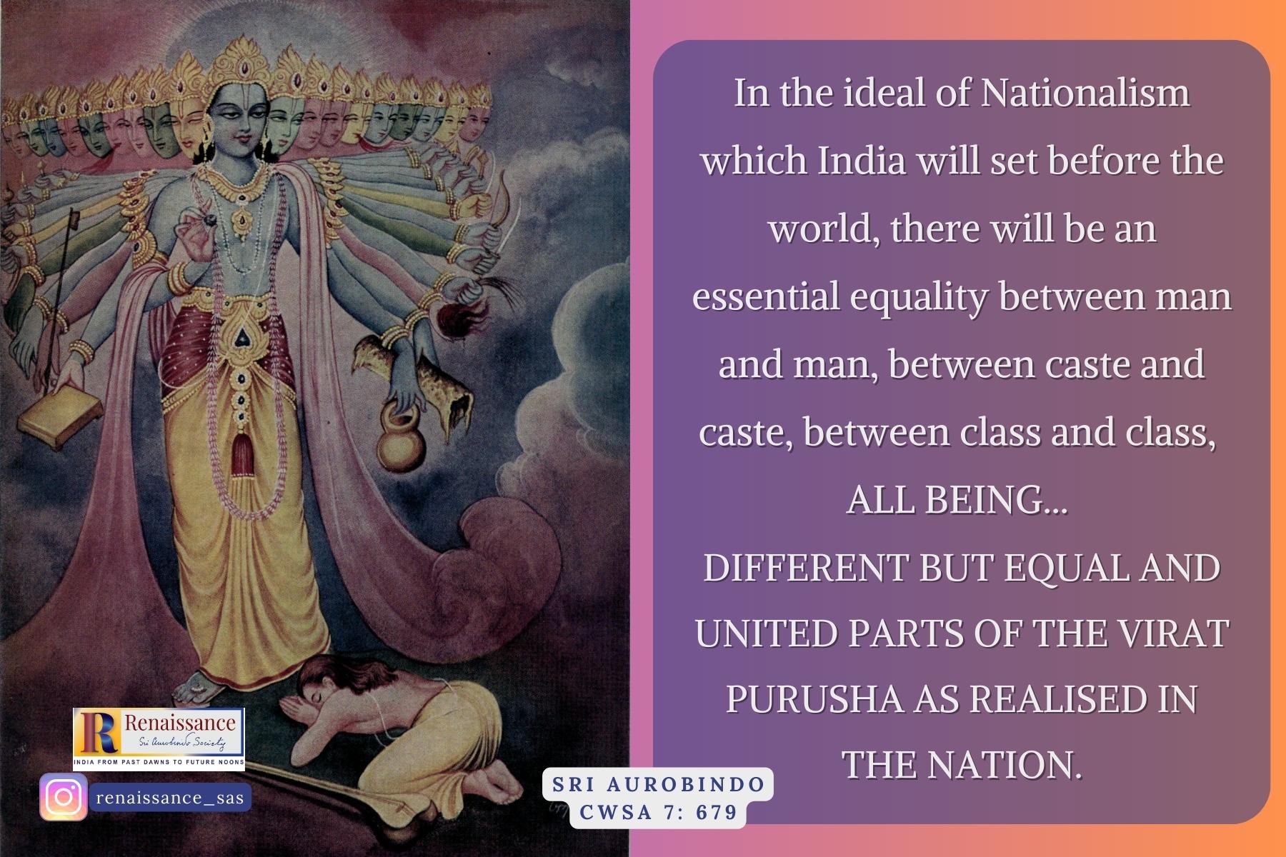The Indian Nation and Unity in Diversity - Sri Aurobindo