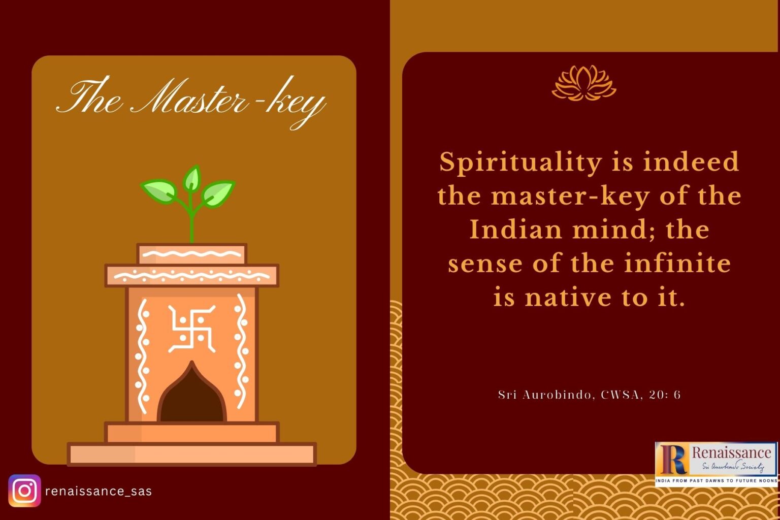 The Importance and Nature of the Indian Renaissance - Sri Aurobindo