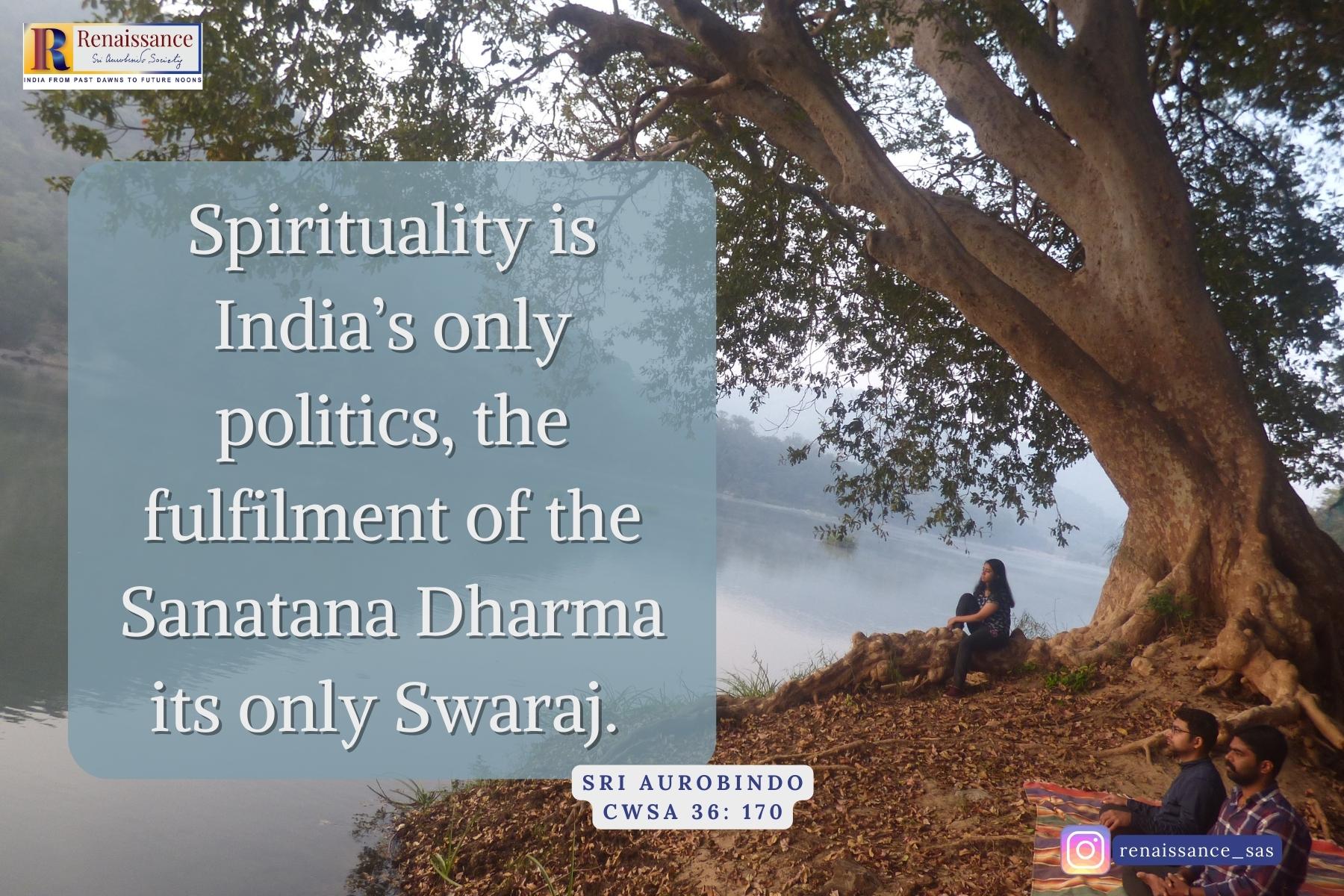 Sanatana Dharma and Indian Nationalism – 1 - Beloo Mehra