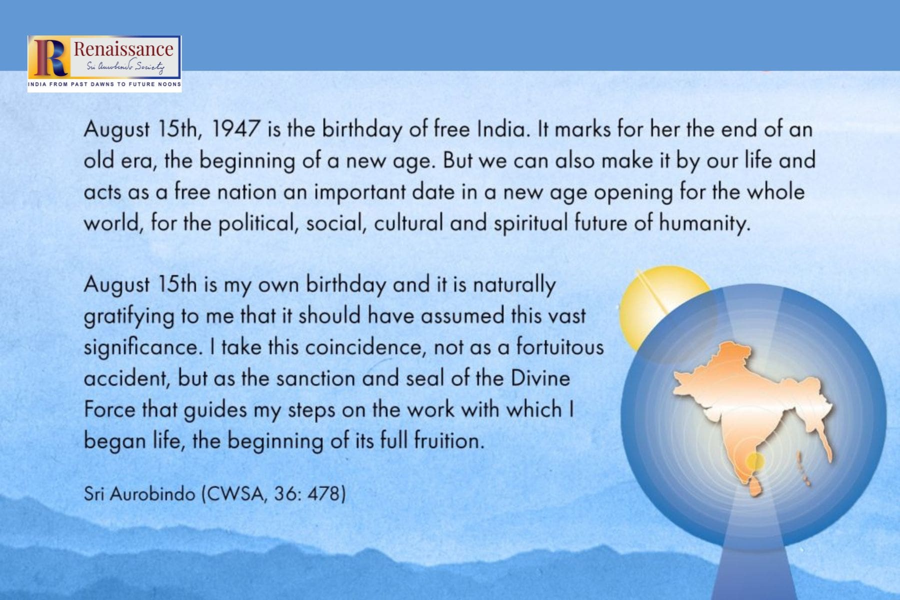 August 15: Its World-Significance (Part 1) - Amal Kiran