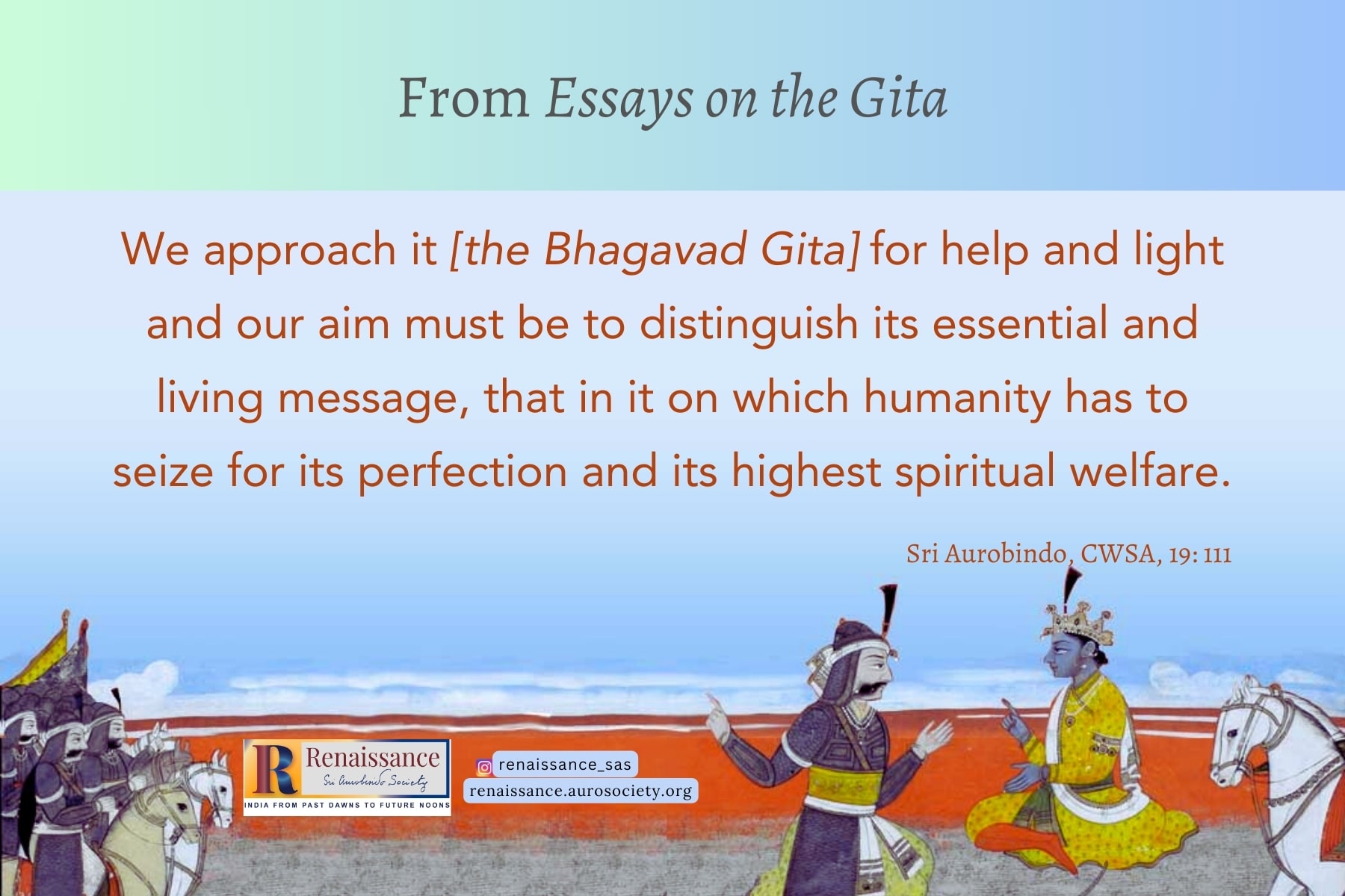 Deva and Asura in the Bhagavad Gita - Sri Aurobindo