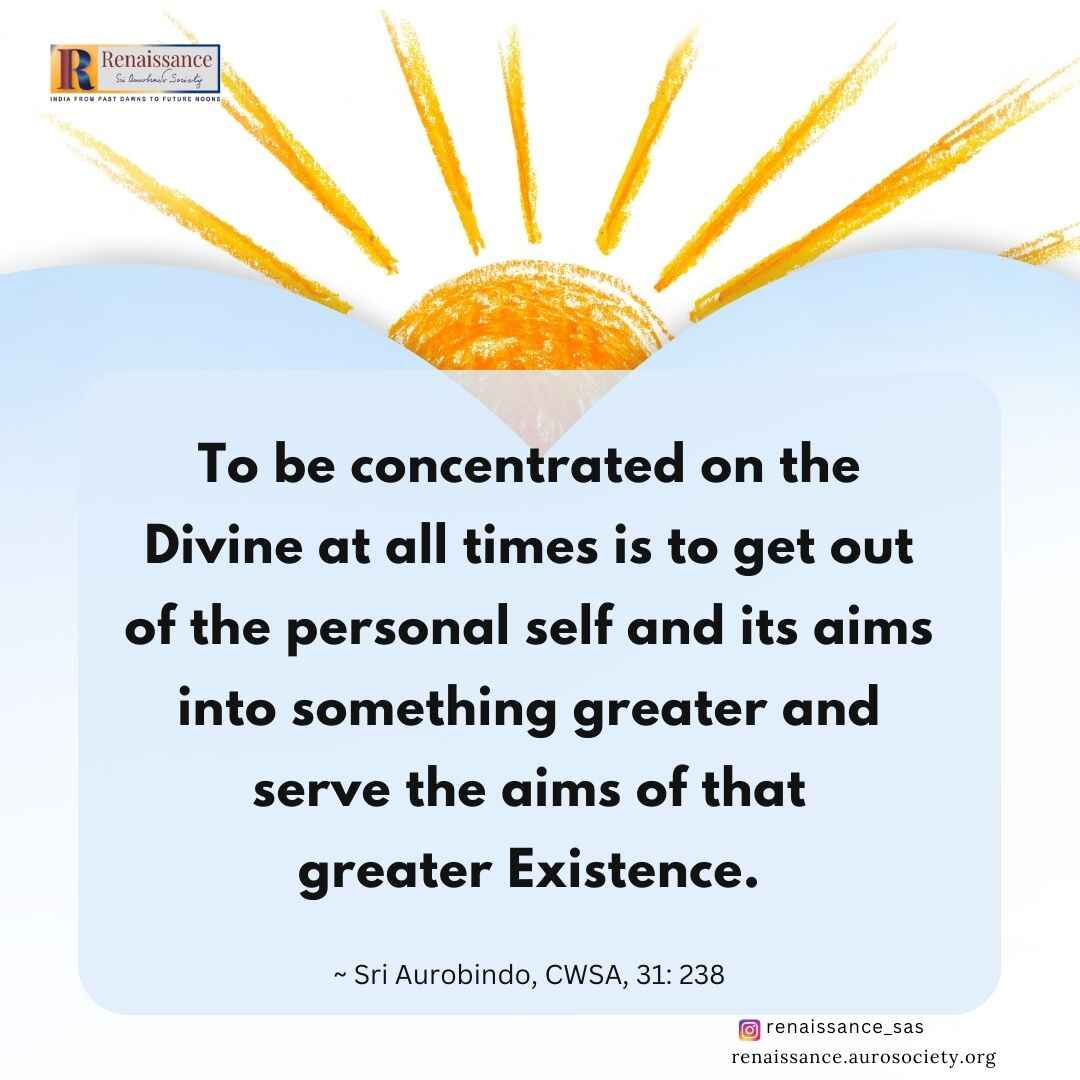 Concentration in Spiritual Life - Sri Aurobindo