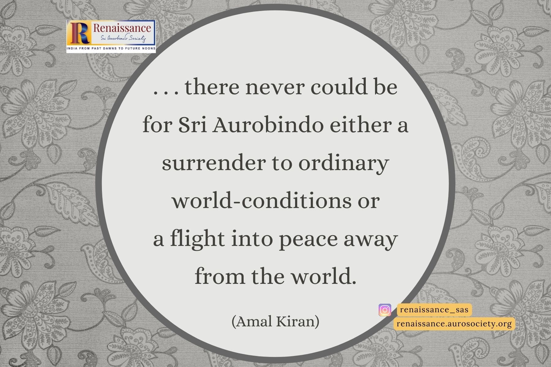 The Passing of Sri Aurobindo: Its Inner Significance – Part 4 - Amal Kiran