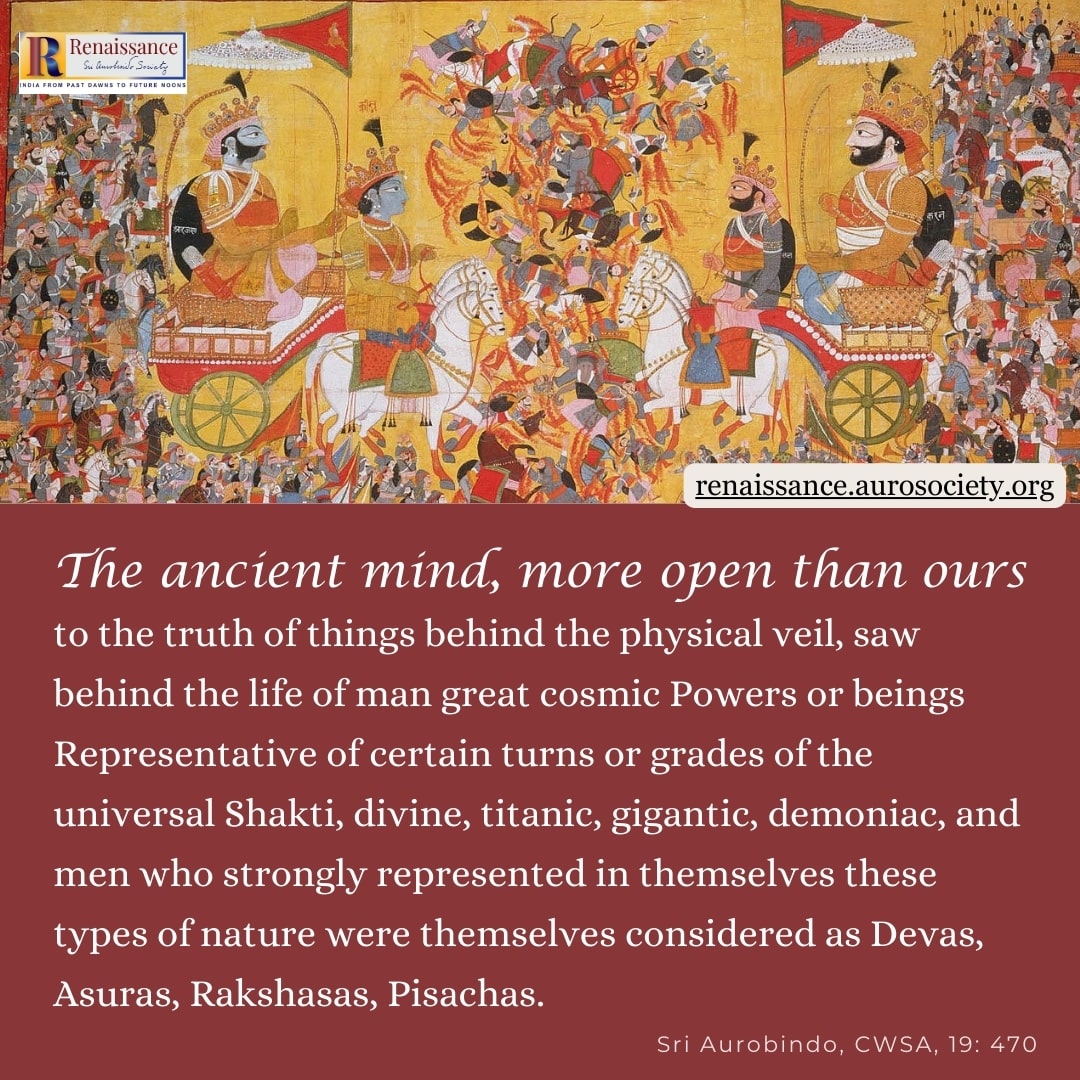 Deva and Asura in the Bhagavad Gita - Sri Aurobindo