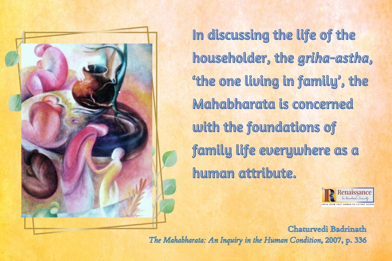 Gṛhasthadharma: The Dharma of a Householder - Beloo Mehra