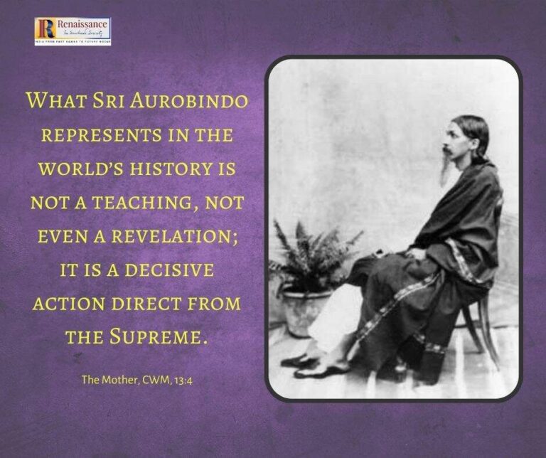 The Timeless Relevance of Sri Aurobindo - Ananda Reddy