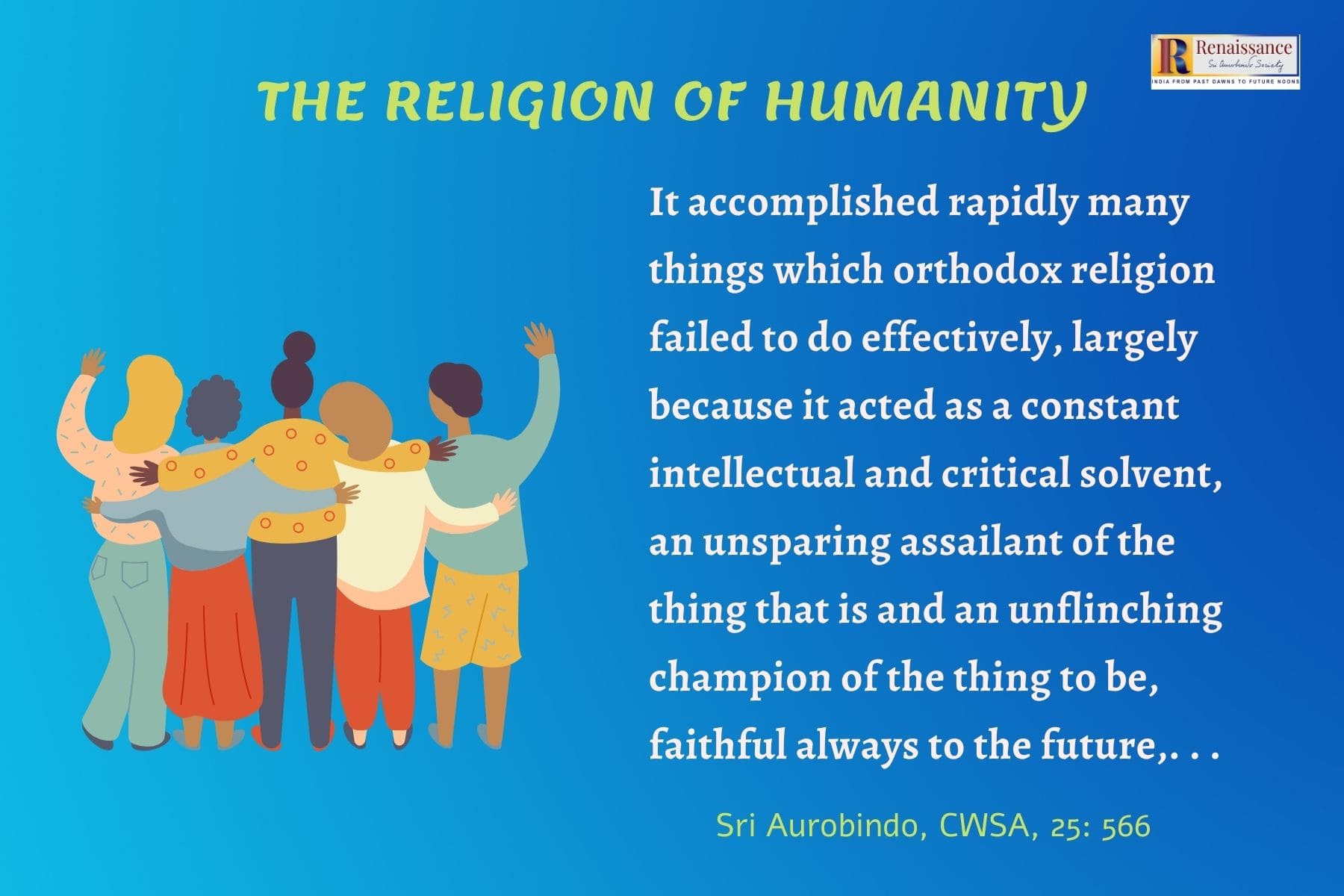 The Religion of Humanity and Democratic Trinity – Part I - Sri Aurobindo