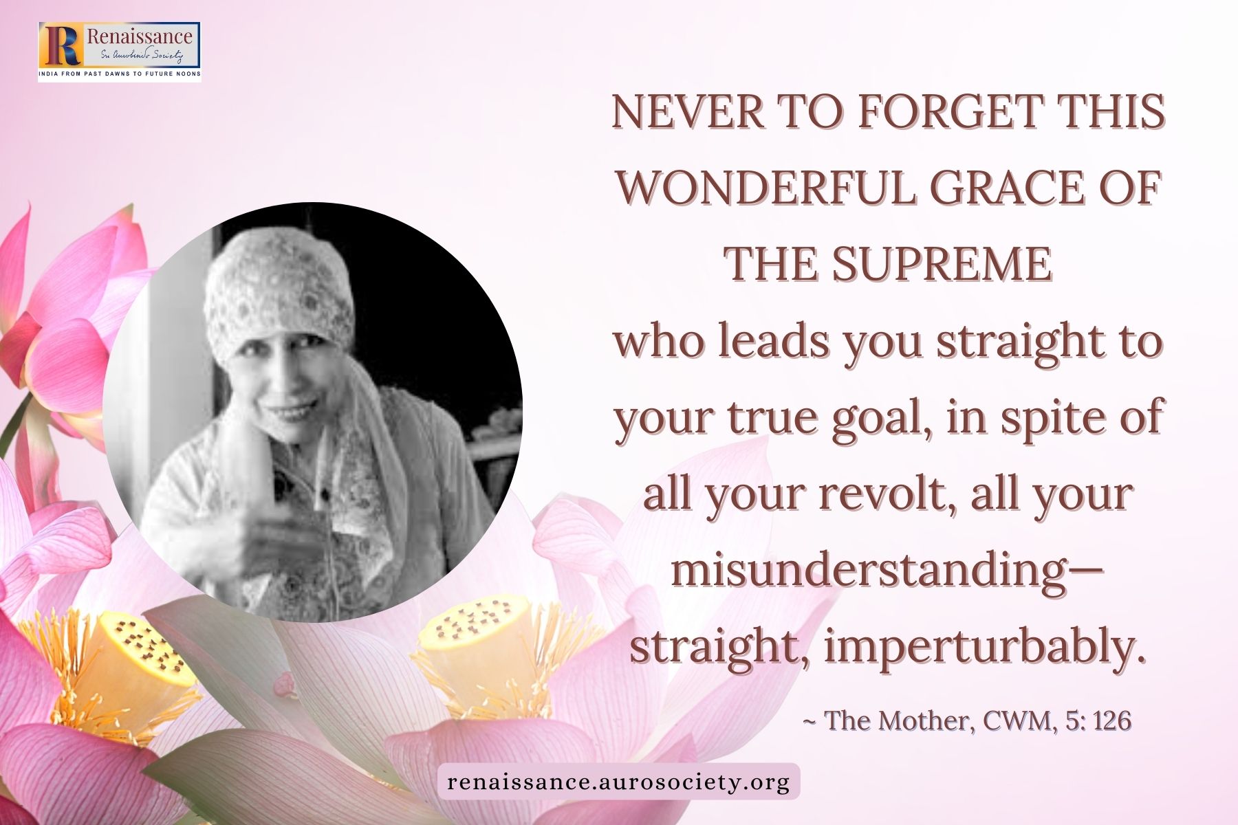 Only Her Grace Makes Us Remember Her, Always - Beloo Mehra