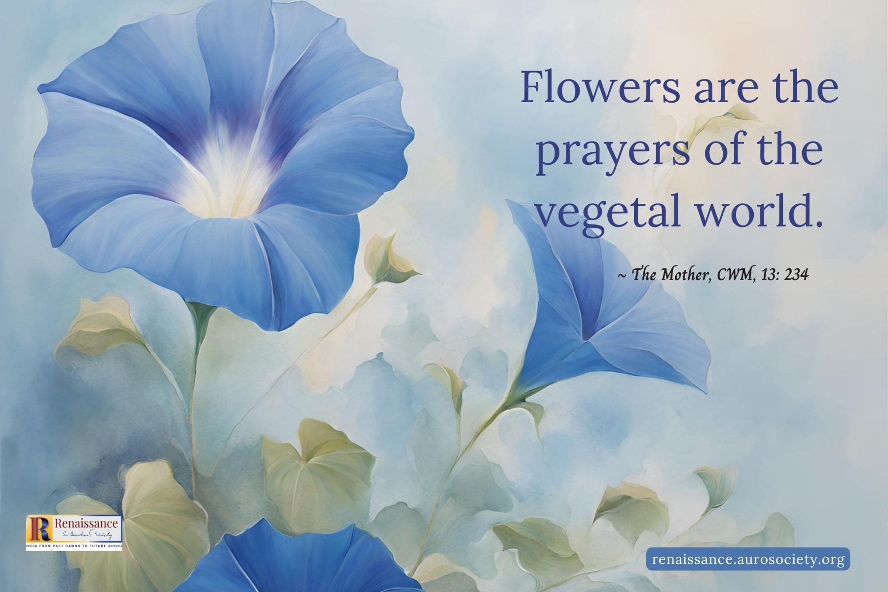 One Must Try to Become Like a Flower - Mona Sarkar