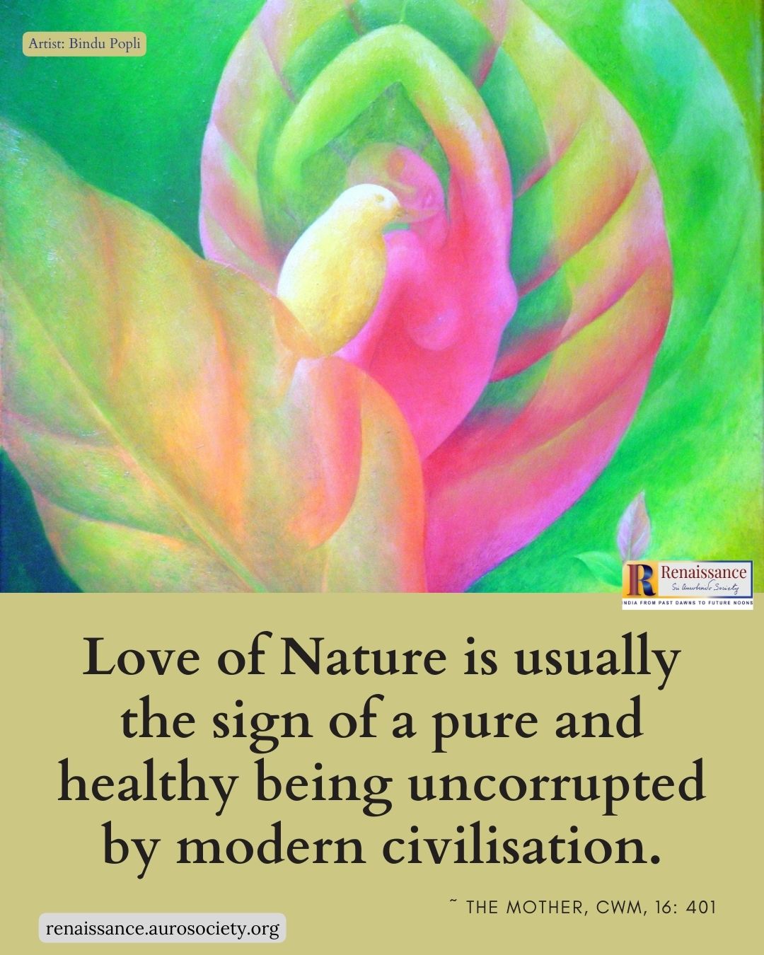 Environmentalist, Ask Thyself -Is Nature She or It? - M. S. Srinivasan
