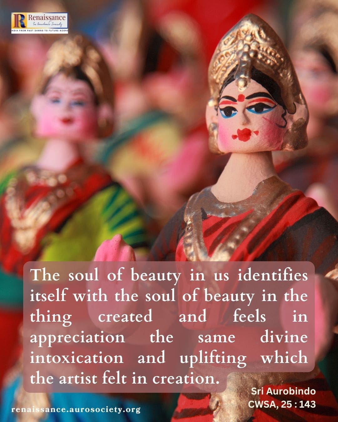 “To find highest beauty is to find God” - Sri Aurobindo