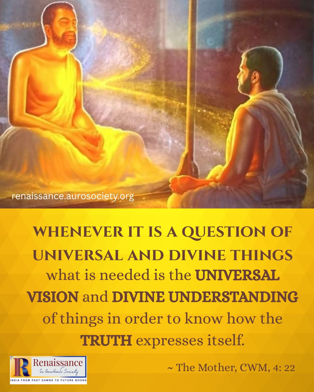 Teaching Children about Inner Reality – 1 - The Mother