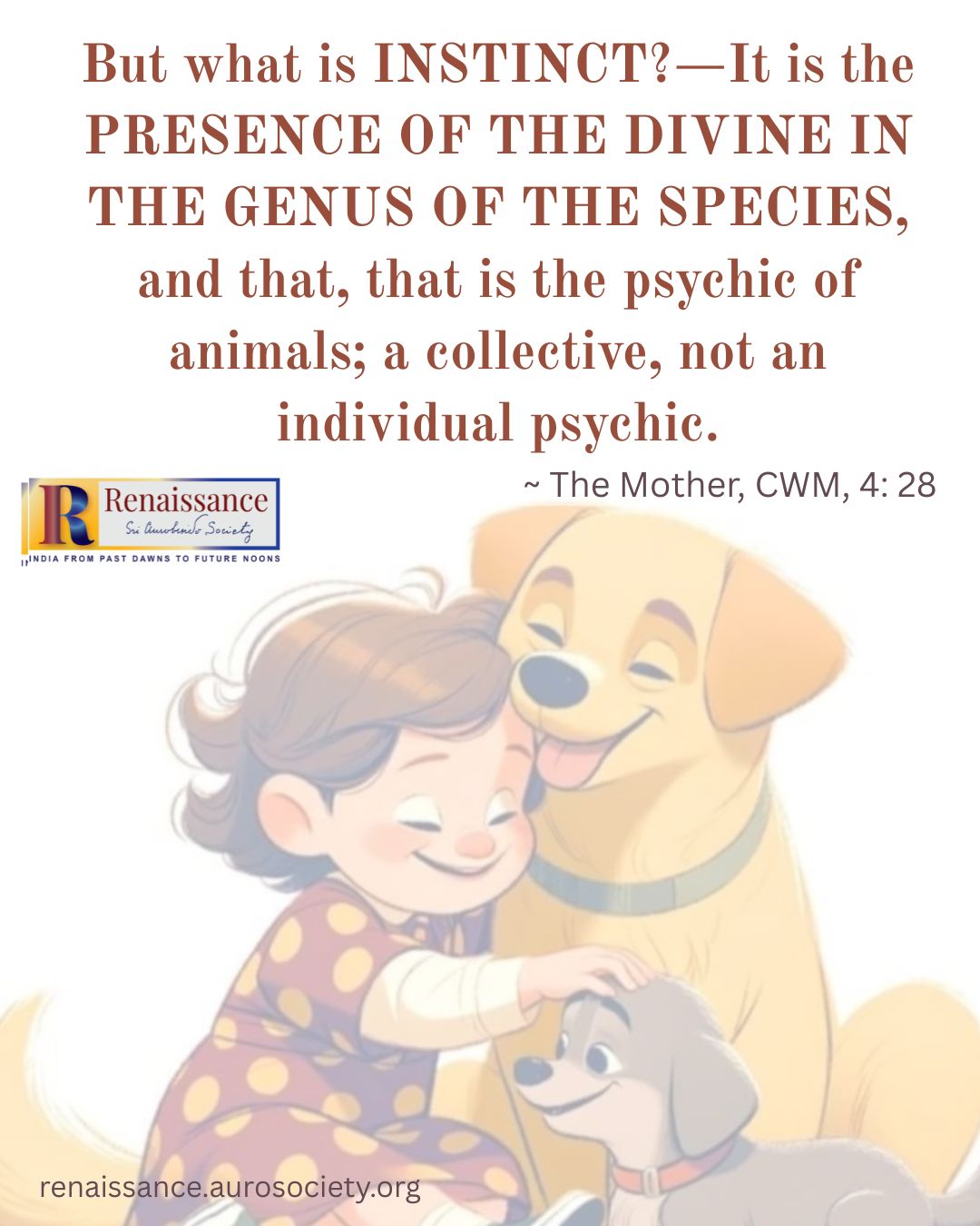 Teaching Children about Inner Reality – 2 - The Mother Renaissance